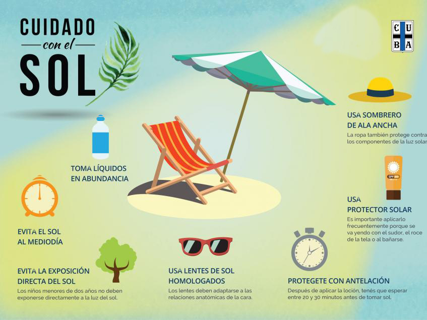 Cuidados de la piel en el verano